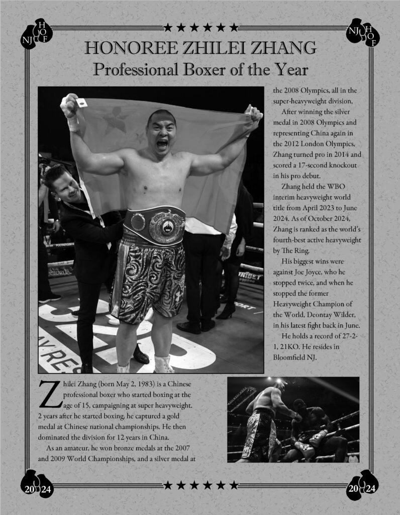 ZHILEI “Big Bang” ZHANG – New Jersey Boxing Hall of Fame